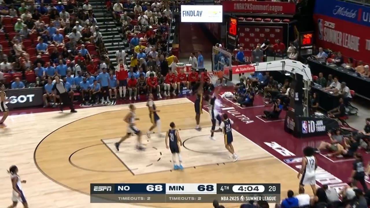 Keion Brooks Jr. rejection | NBA Summer League 2024 Highlights ...