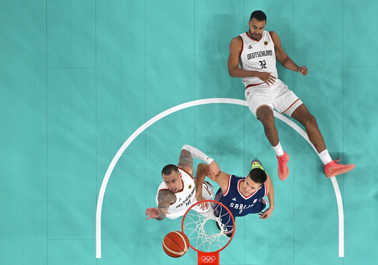 Photos: Daniel Theis, Germany fall short of bronze with loss to Serbia ...