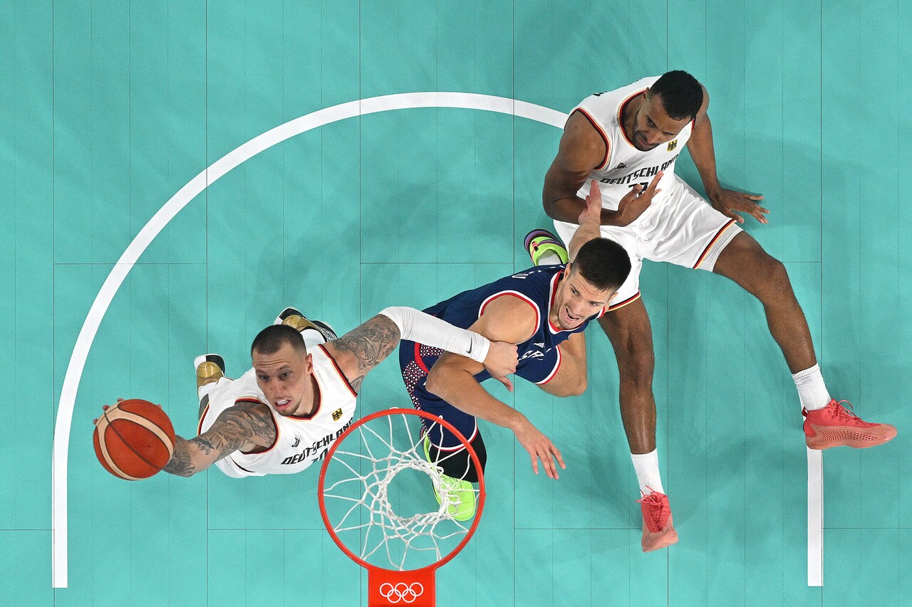 Photos: Daniel Theis, Germany fall short of bronze with loss to Serbia ...
