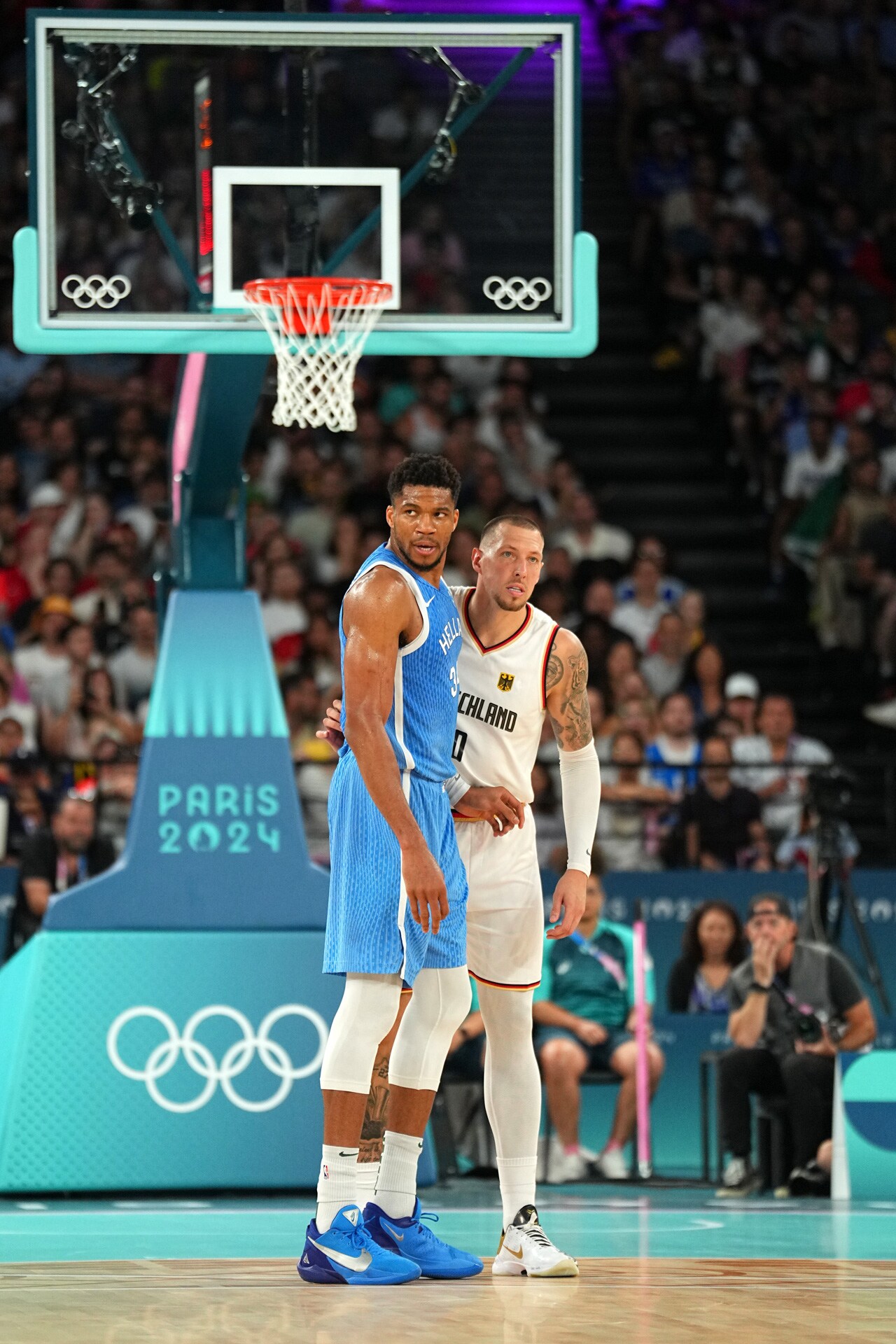 Pelicans in Paris: Daniel Theis, Germany advance past Greece in 2024 ...