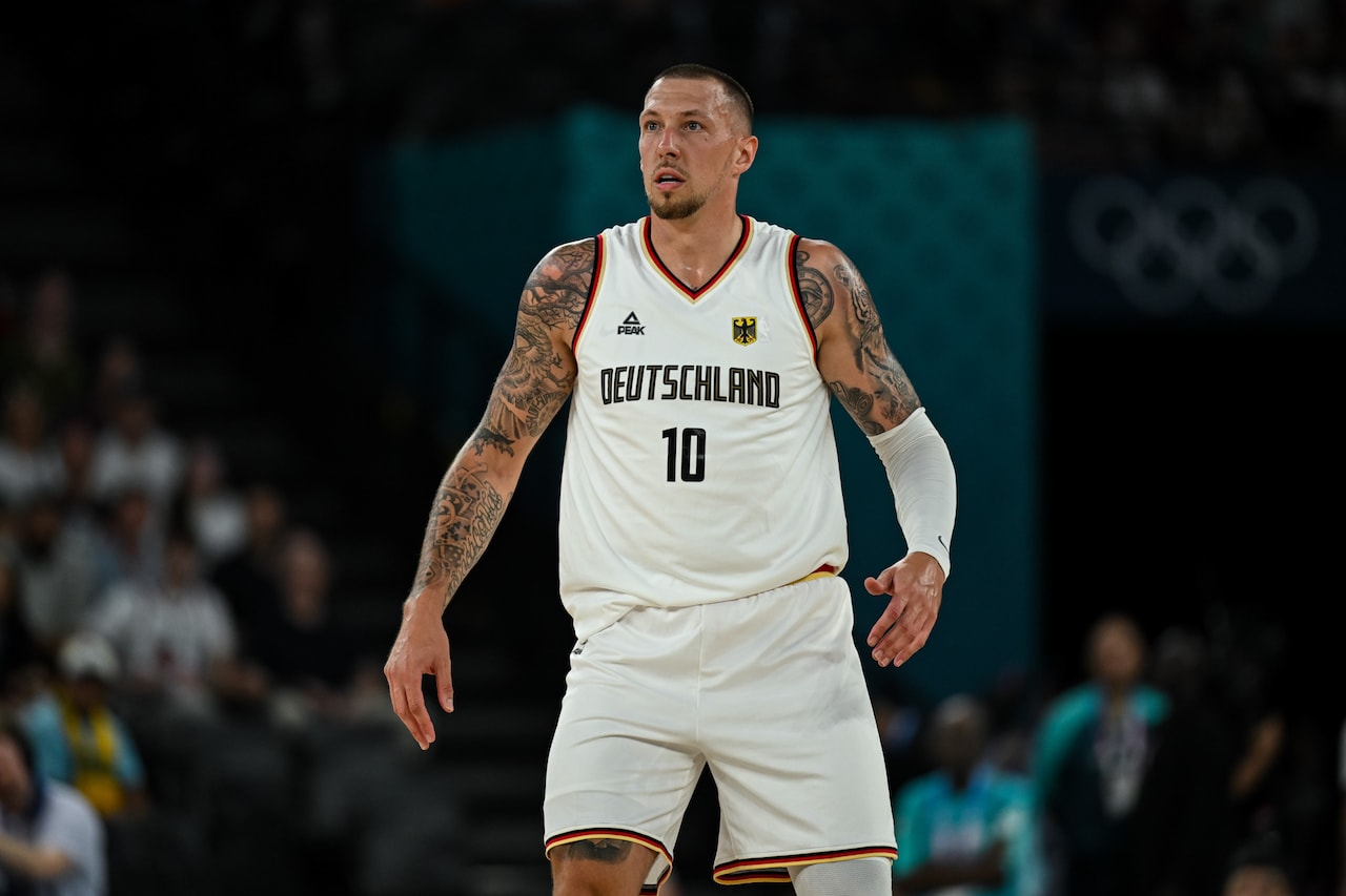 Photos: Daniel Theis, Germany defeats Greece in 2024 Olympics ...