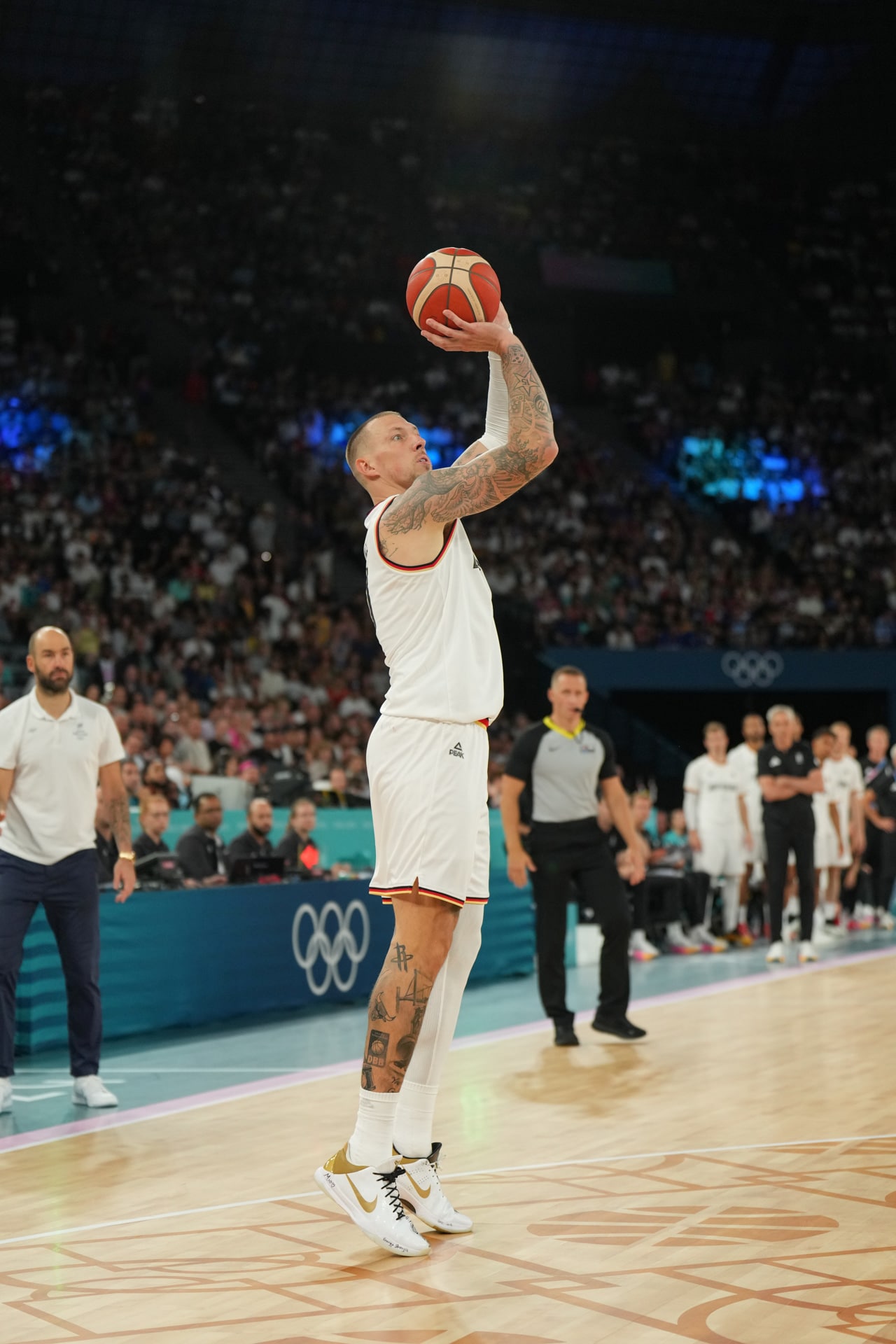Pelicans in Paris: Daniel Theis, Germany advance past Greece in 2024 ...