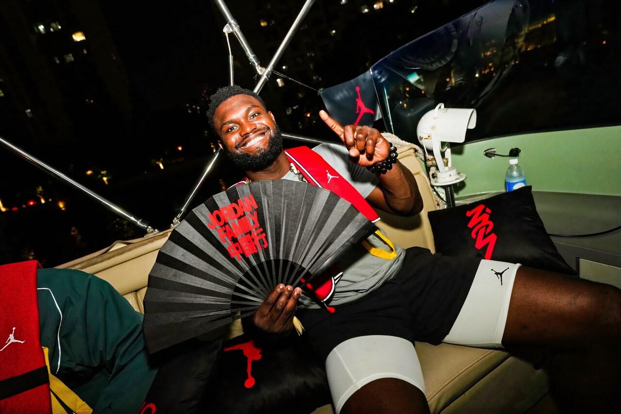 Photos: Zion Williamson tours China with Jordan Brand athletes Jayson ...
