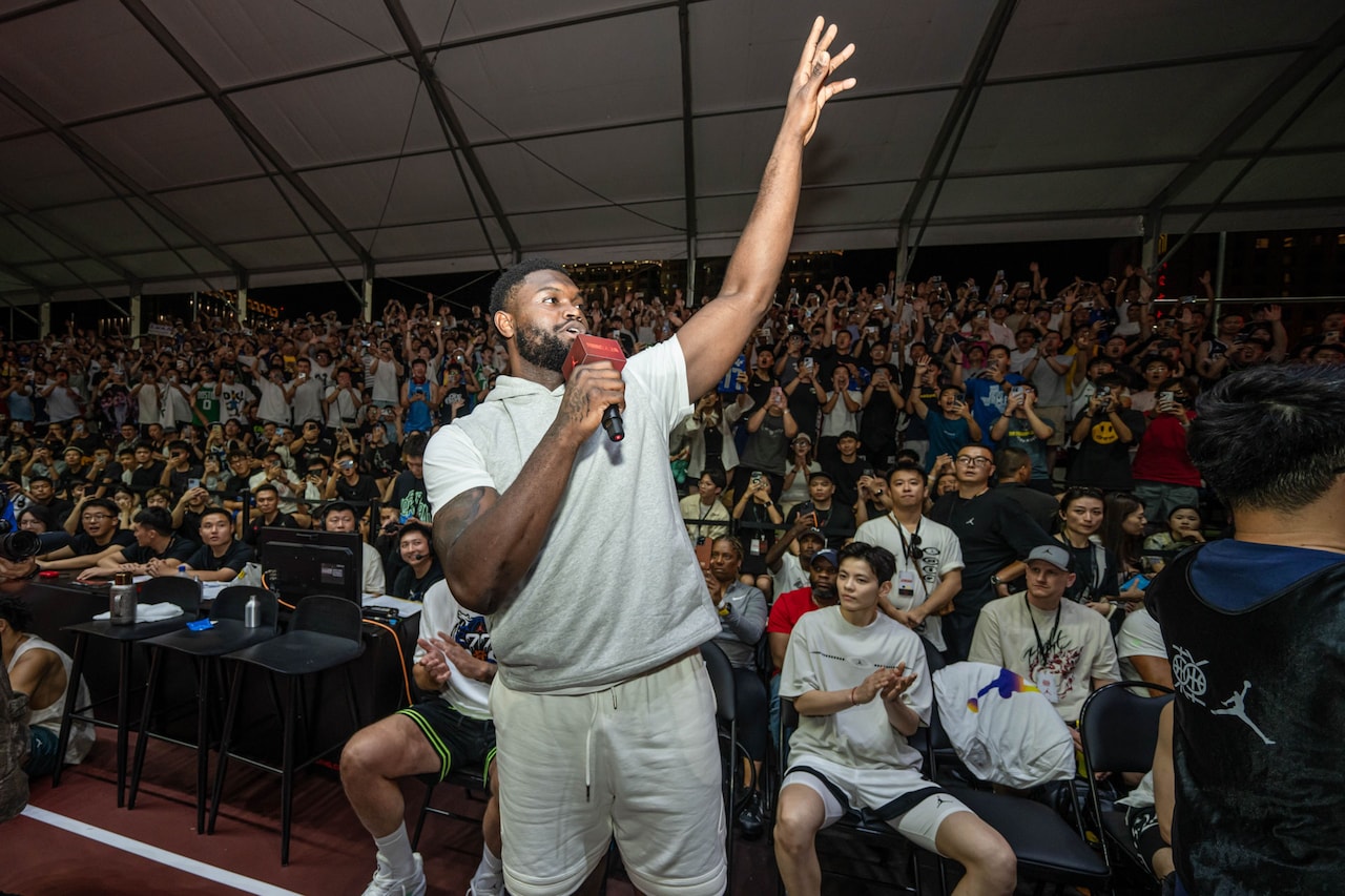 Photos: Zion Williamson tours China with Jordan Brand athletes Jayson ...