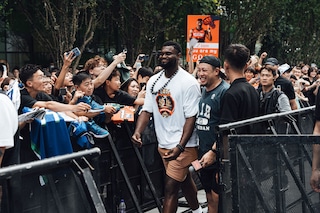 Zion Williamson tours China with Jordan Brand alongside other NBA stars ...
