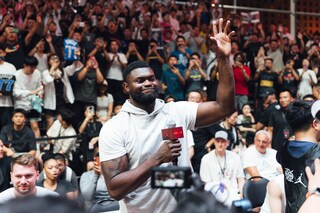 Zion Williamson tours China with Jordan Brand alongside other NBA stars ...