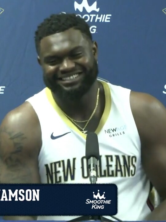 Zion Williamson on Bruce Brown, Jose Alvarado as a starter | Pelicans ...