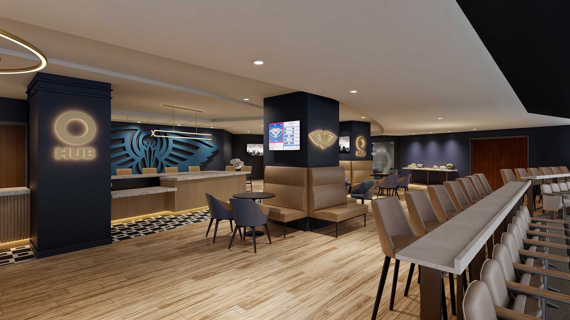 New Orleans Pelicans extend partnership with HUB International, reveal renovation plans for HUB ...