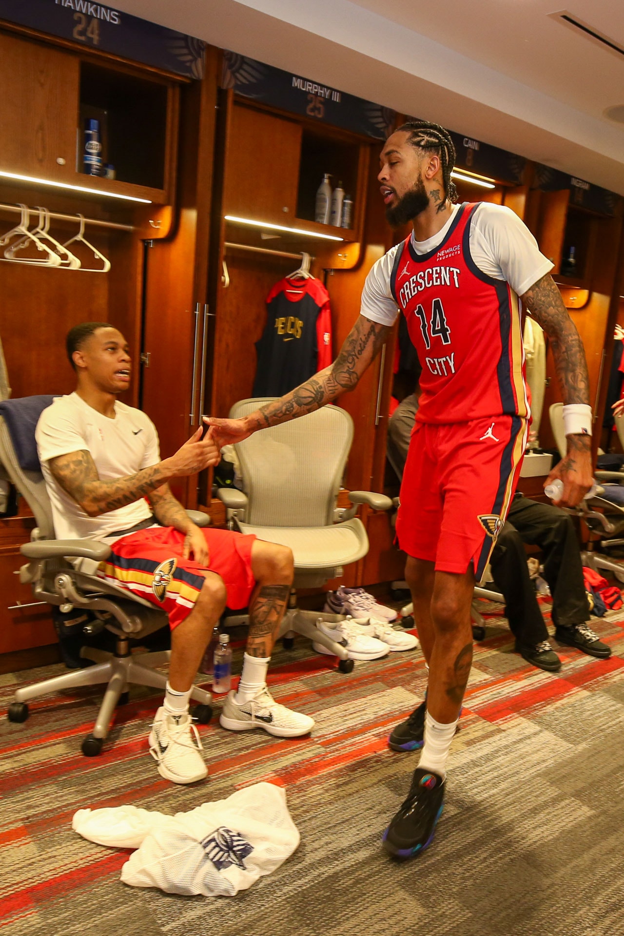 Photos: Pelicans vs. Bulls | Locker Room, Postgame Reactions 10/23/24 ...