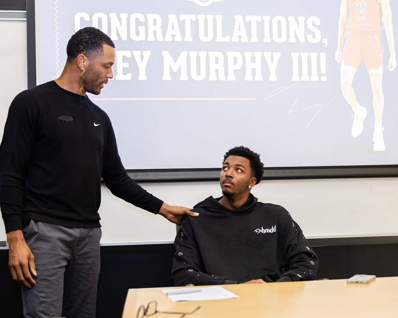 Photos: Trey Murphy III signs contract extension | New Orleans Pelicans