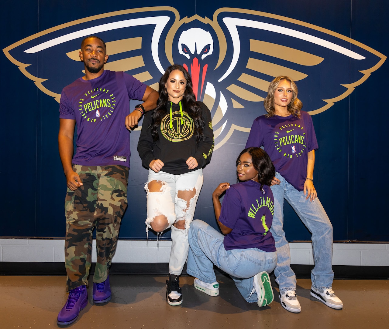 Photos: PelSquad showcases new 2024-25 City Edition gear | New Orleans ...