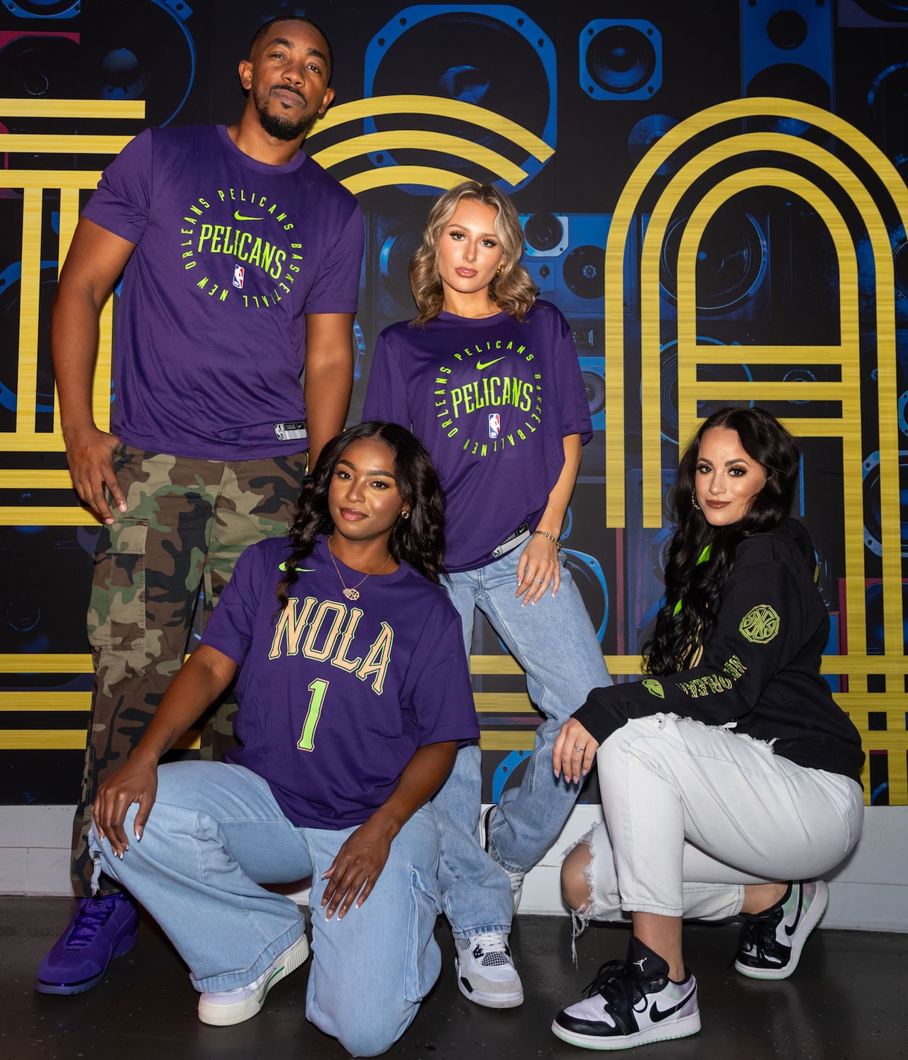 Photos: PelSquad showcases new 2024-25 City Edition gear | New Orleans ...