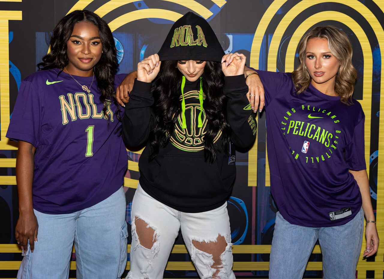 Photos: PelSquad showcases new 2024-25 City Edition gear | New Orleans ...