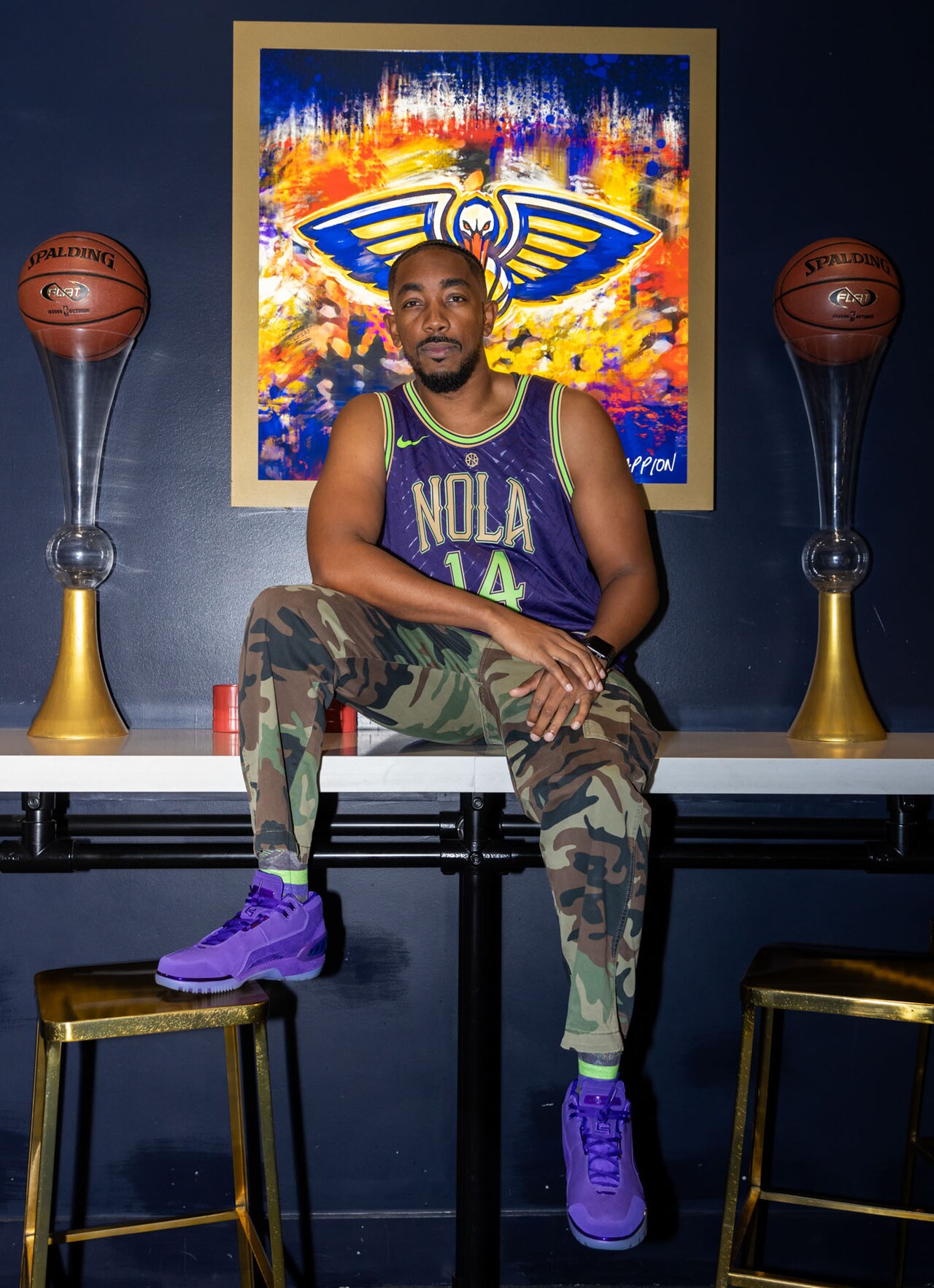 Photos: PelSquad showcases new 2024-25 City Edition gear | New Orleans ...