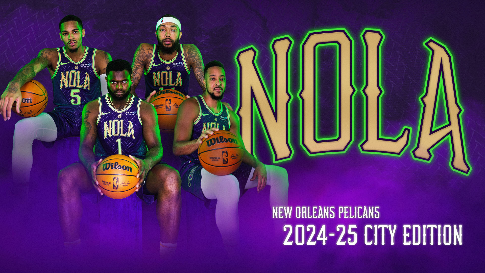 New Orleans Pelicans unveil 2024-25 Nike NBA City Edition Uniform | New Orleans Pelicans