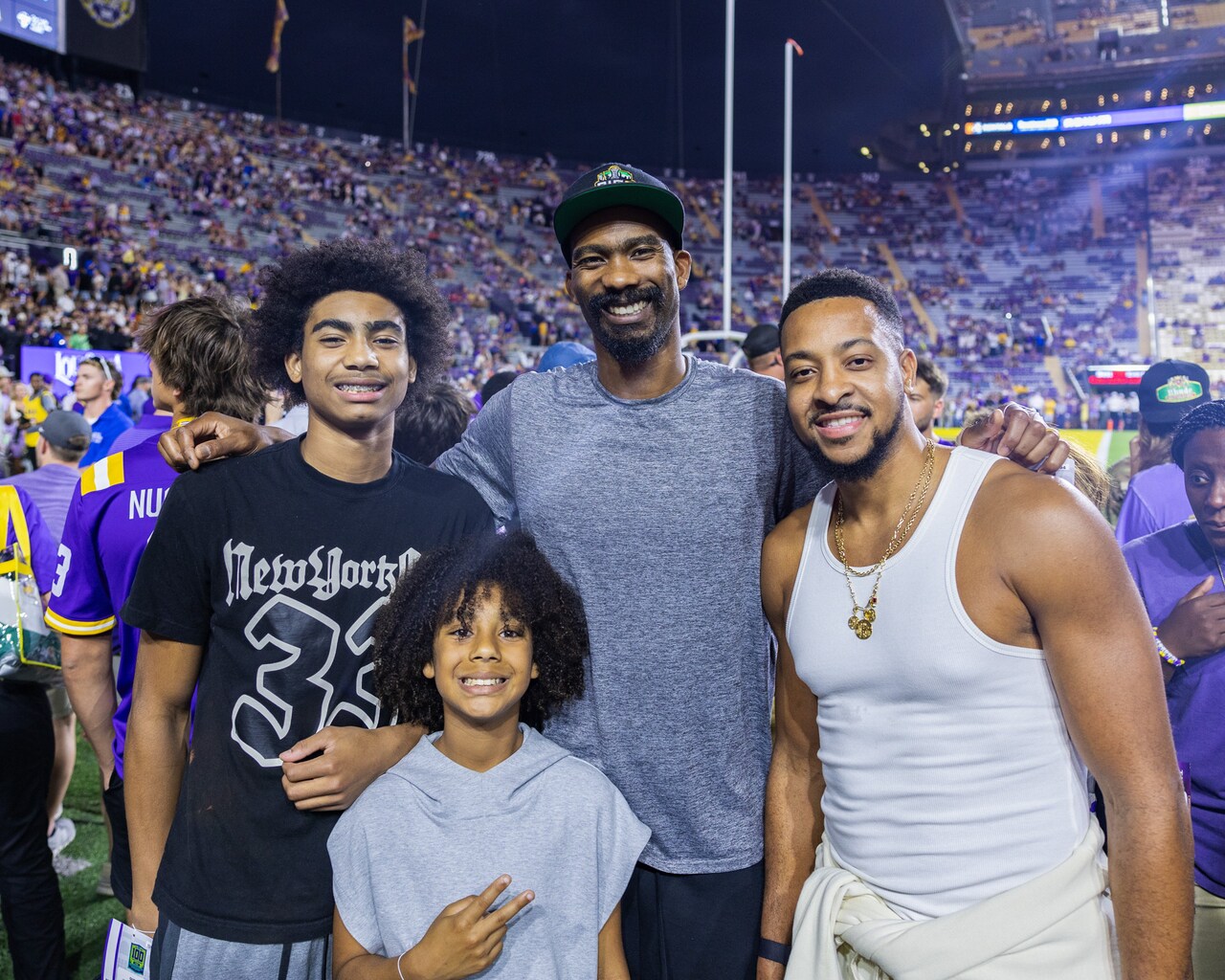 Photos: Pelicans players attend LSU vs Alabama 11/9/24 Photo Gallery ...