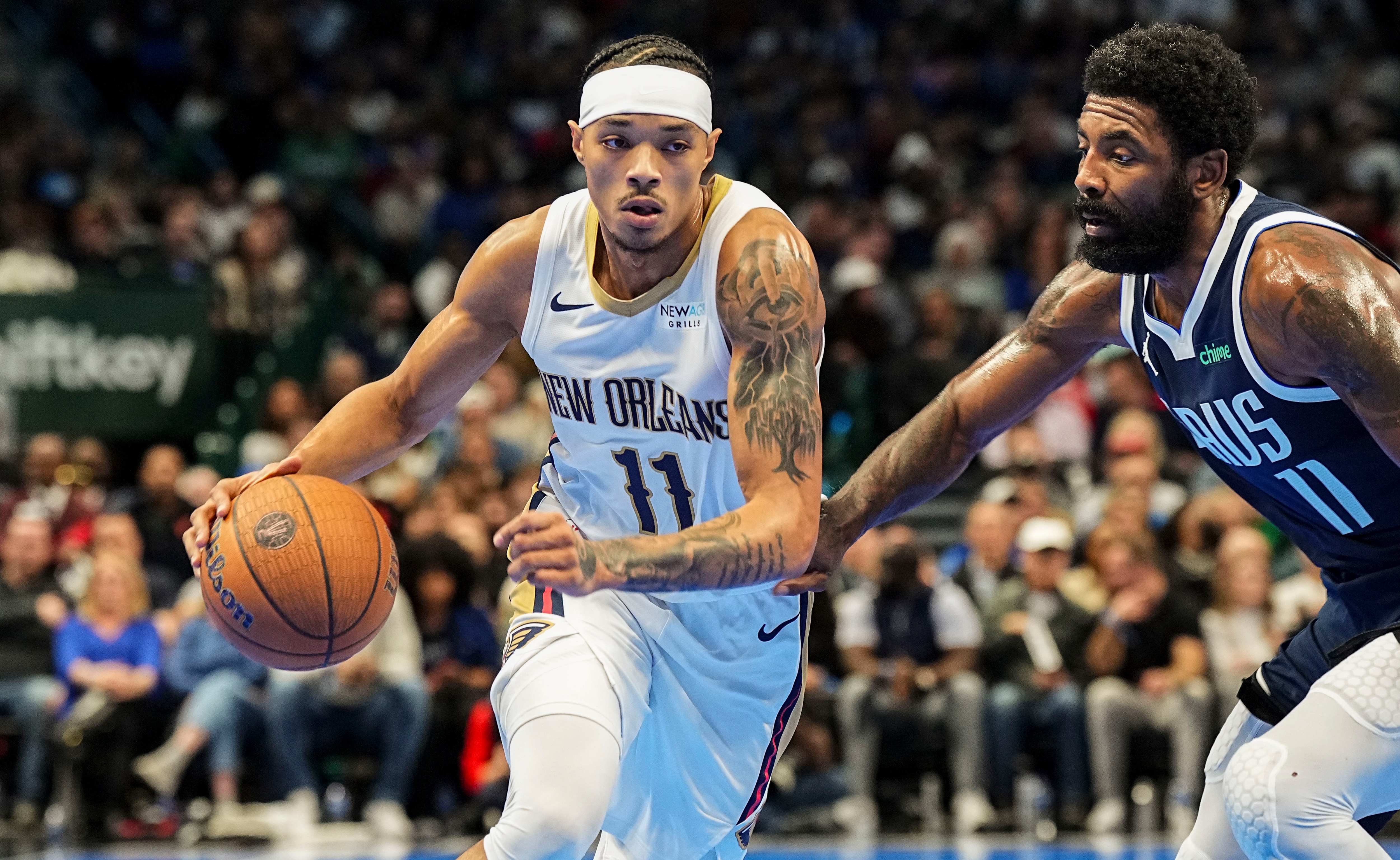 NBA Cup pool play postgame wrap: Mavericks 132, Pelicans 91 | Trey ...