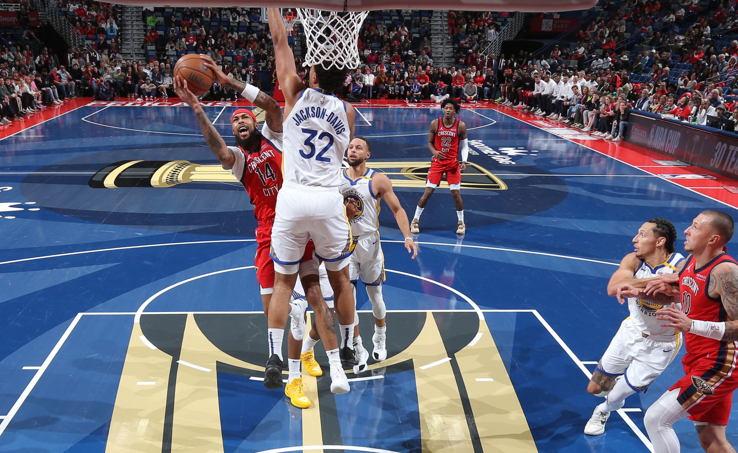NBA Cup pool play postgame wrap: Warriors 112, Pelicans 108 | Trey ...