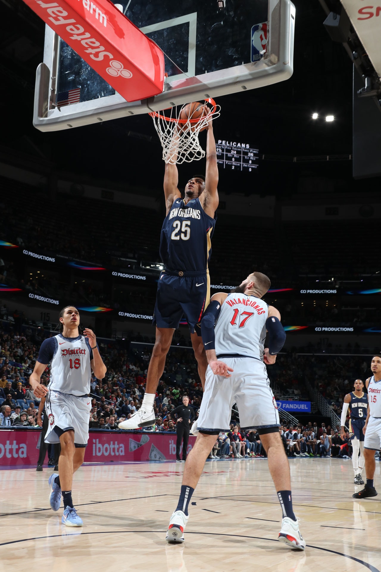 Photos: Pelicans vs. Wizards | Game Action 1/3/25 | New Orleans Pelicans