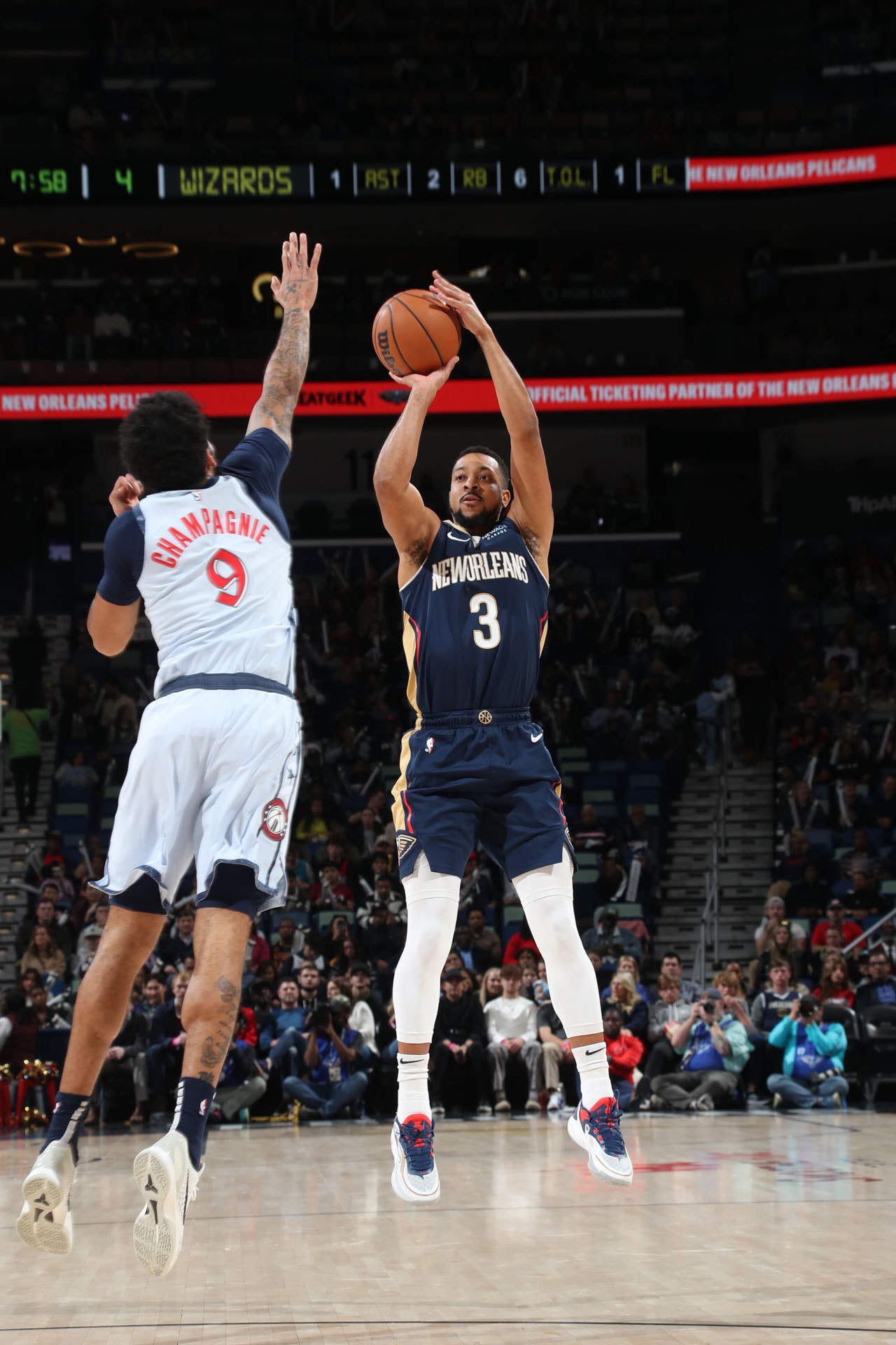 Photos: Pelicans vs. Wizards | Game Action 1/3/25 | New Orleans Pelicans