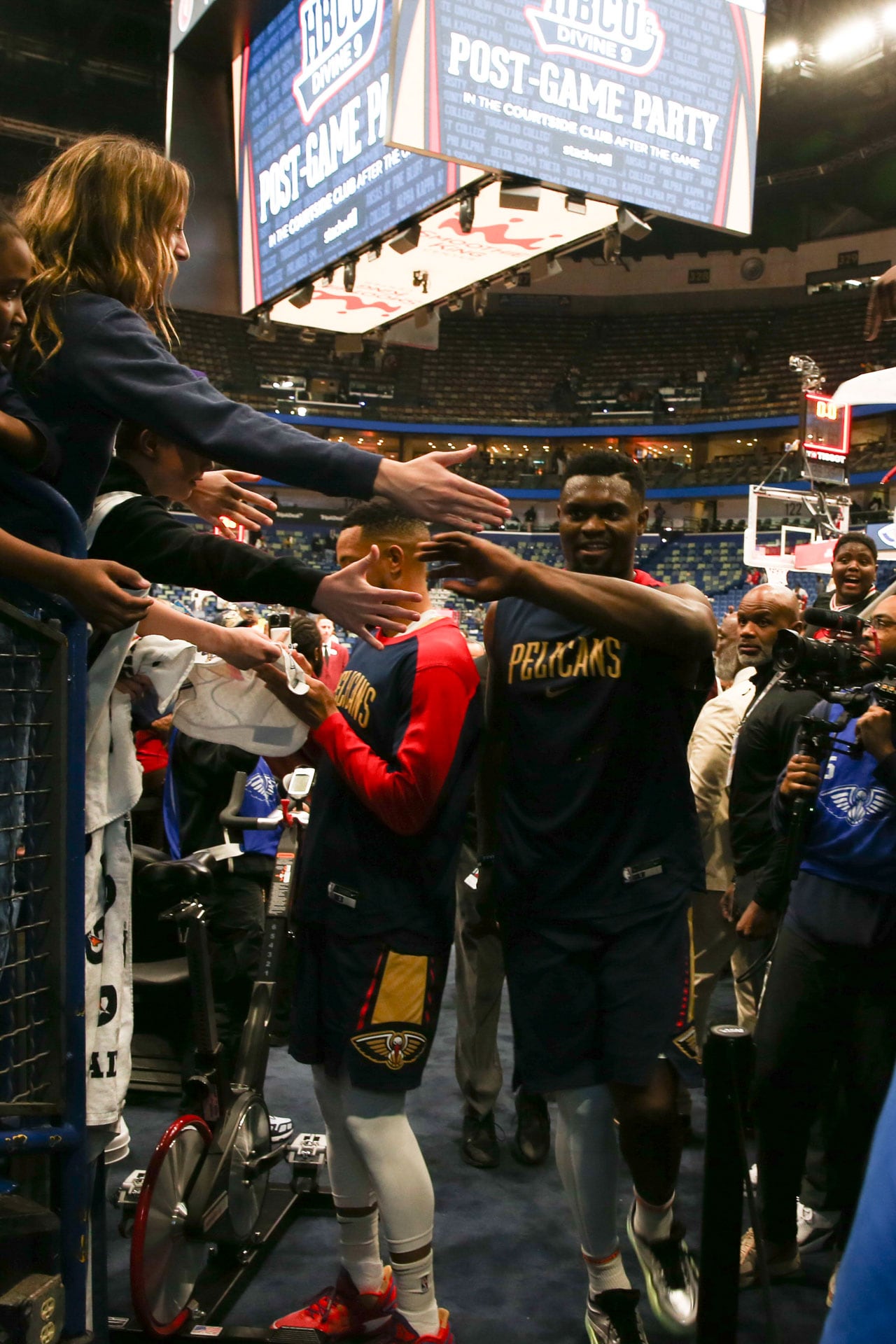 Photos: Pelicans Postgame after win vs. Utah Jazz 1/17/25 | New Orleans Pelicans