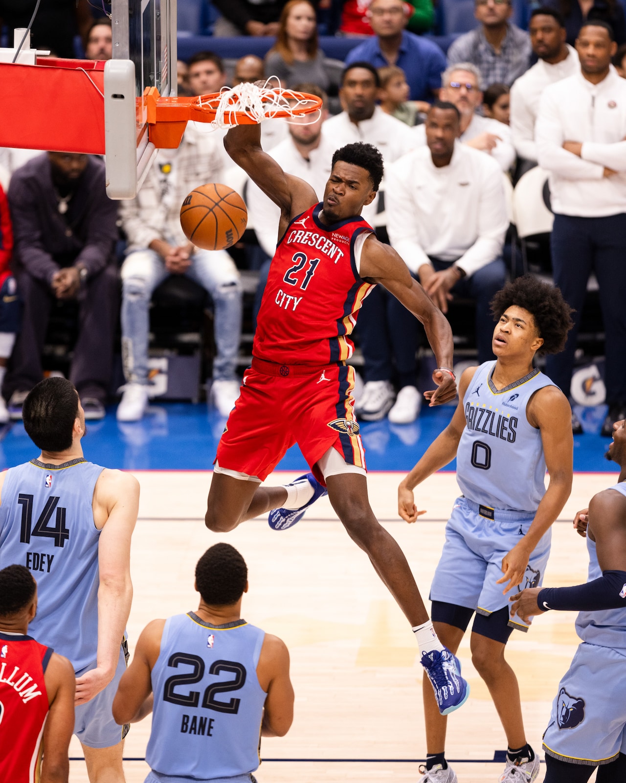 Yves Missi named Western Conference Rookie of the Month | New Orleans ...