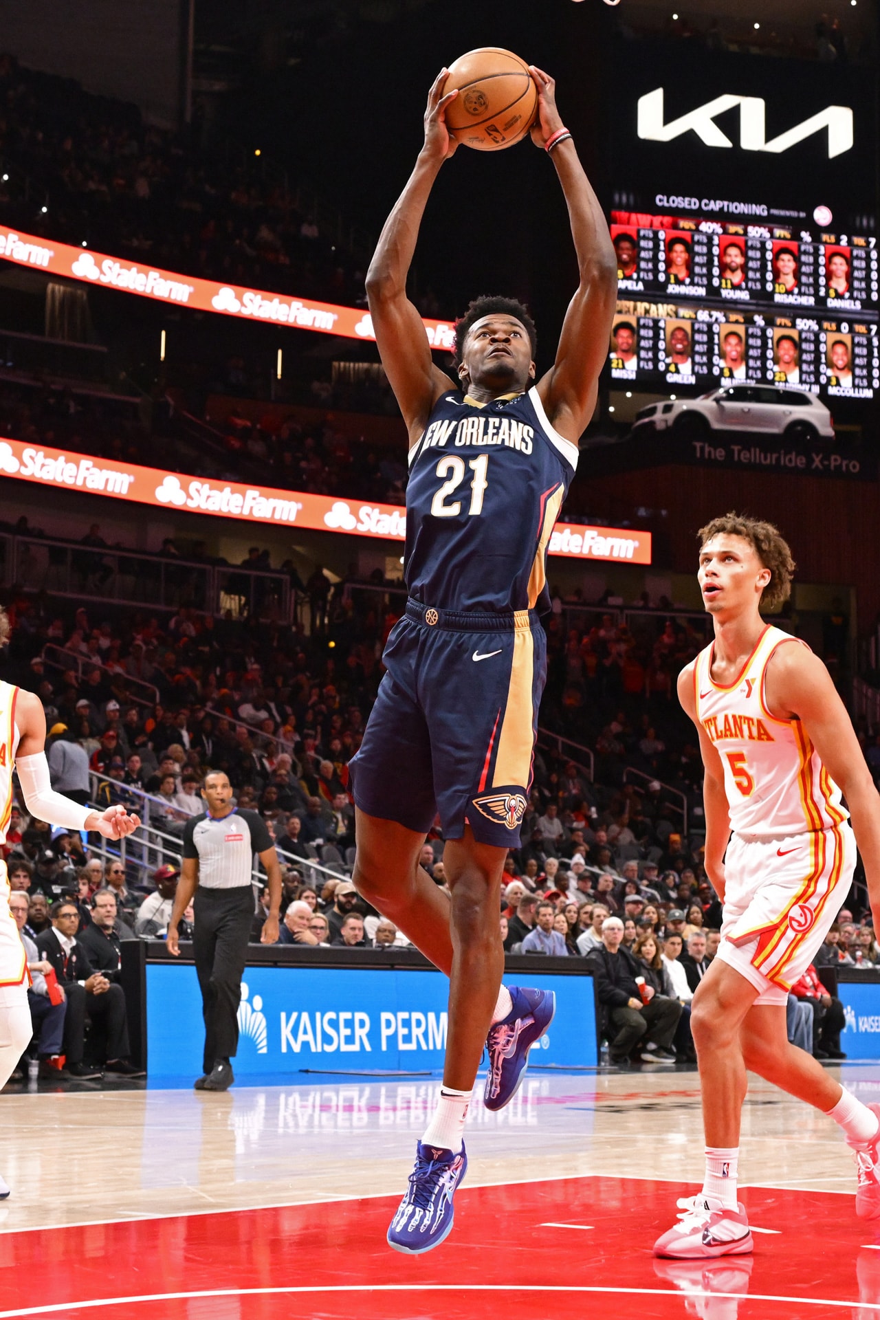 Yves Missi named Western Conference Rookie of the Month | New Orleans ...