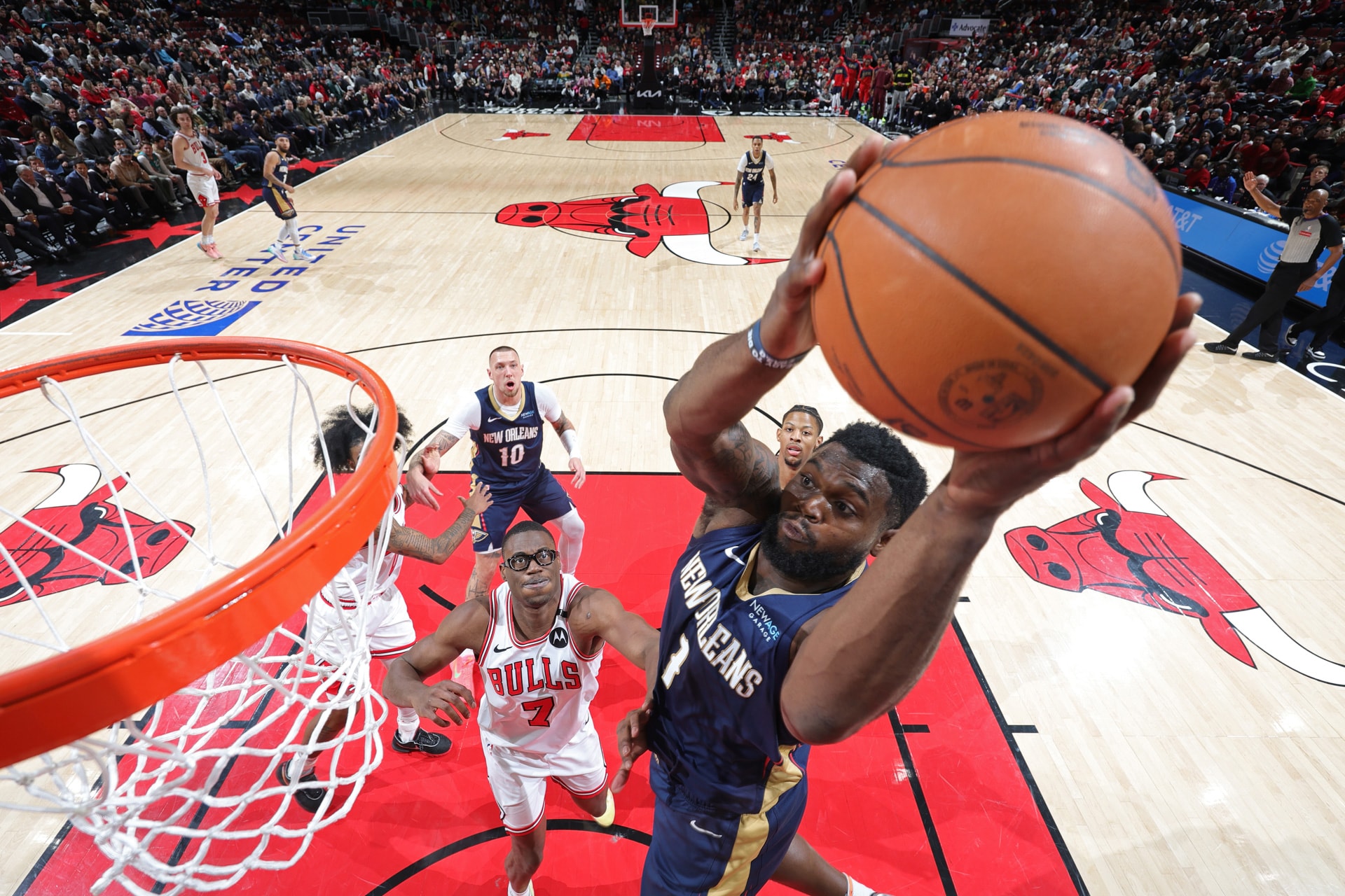 Photos: Pelicans vs. Bulls | Game Action 1/14/25 | New Orleans Pelicans