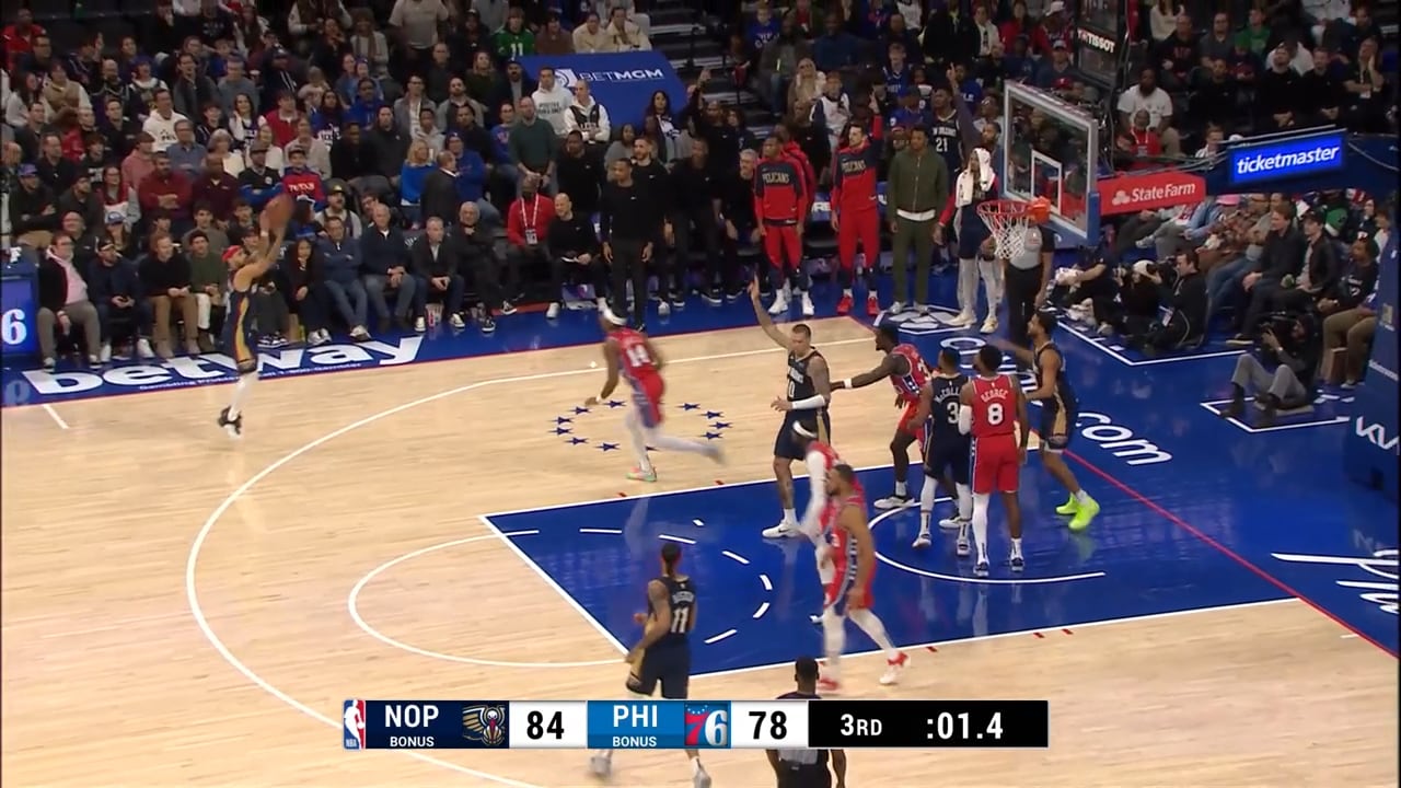 New Orleans Pelicans vs Philadelphia 76ers Jan 10, 2025 Game Summary
