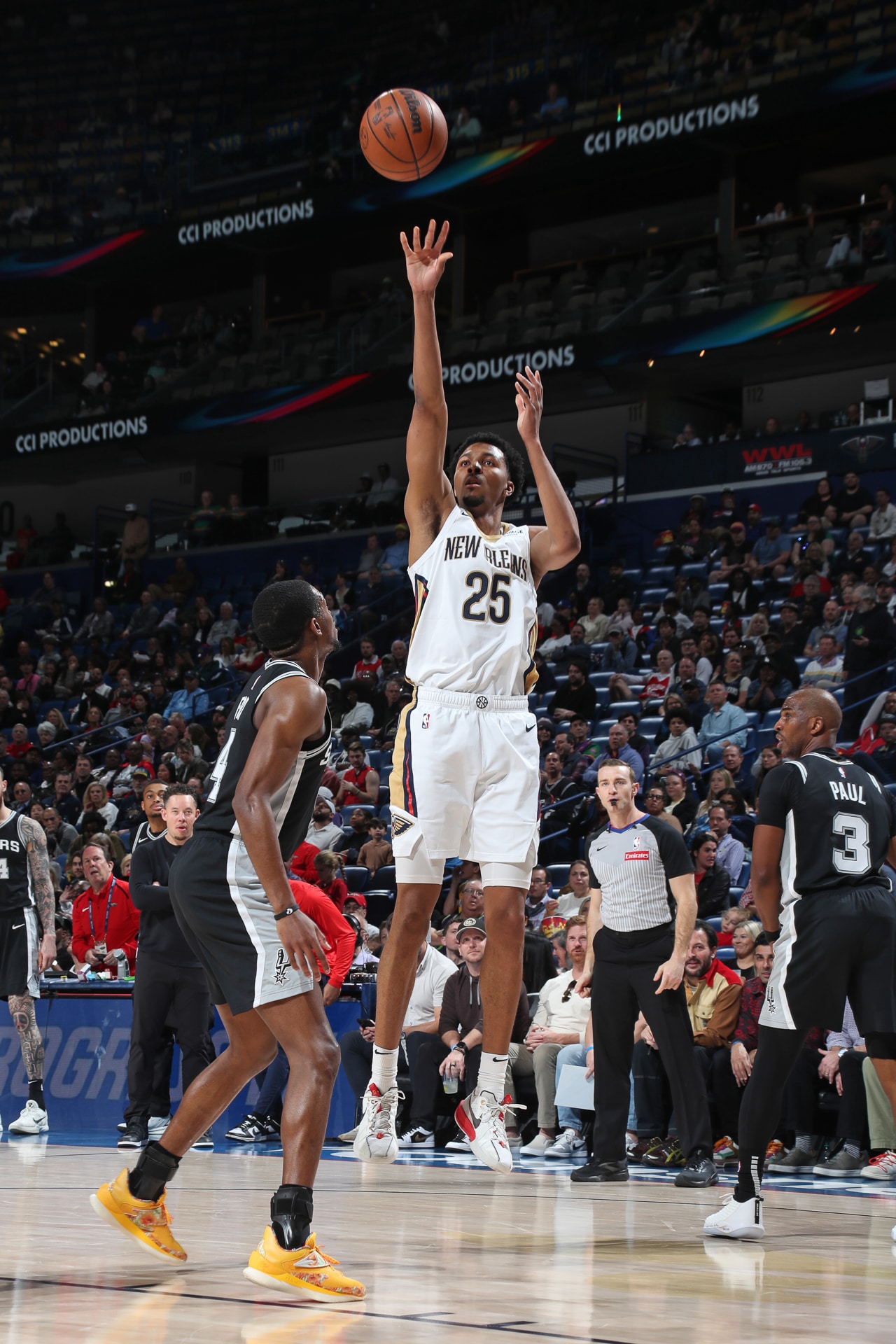 Photos: Pelicans vs. Spurs | Game Action 2/25/25 | New Orleans Pelicans