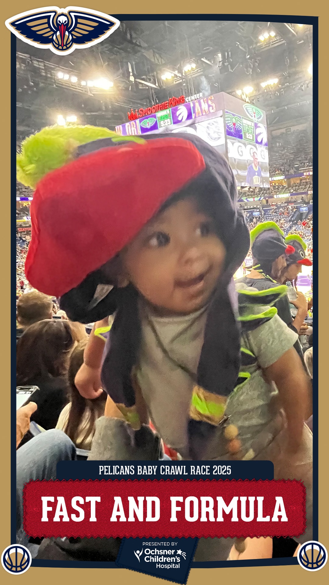 Photos: Meet the 2025 Pelicans Baby Crawl Race Contestants | New ...