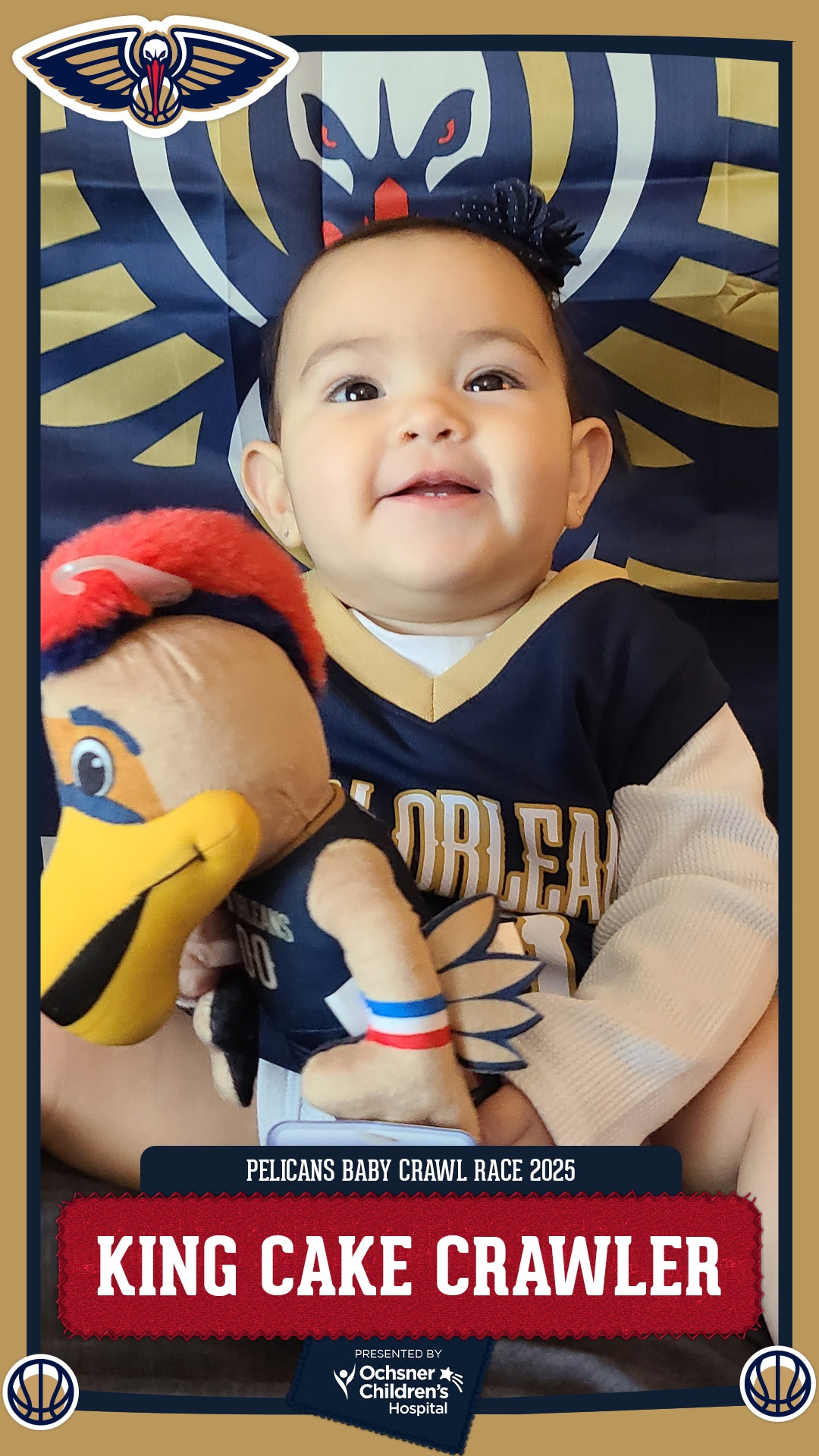 Photos: Meet the 2025 Pelicans Baby Crawl Race Contestants | New ...