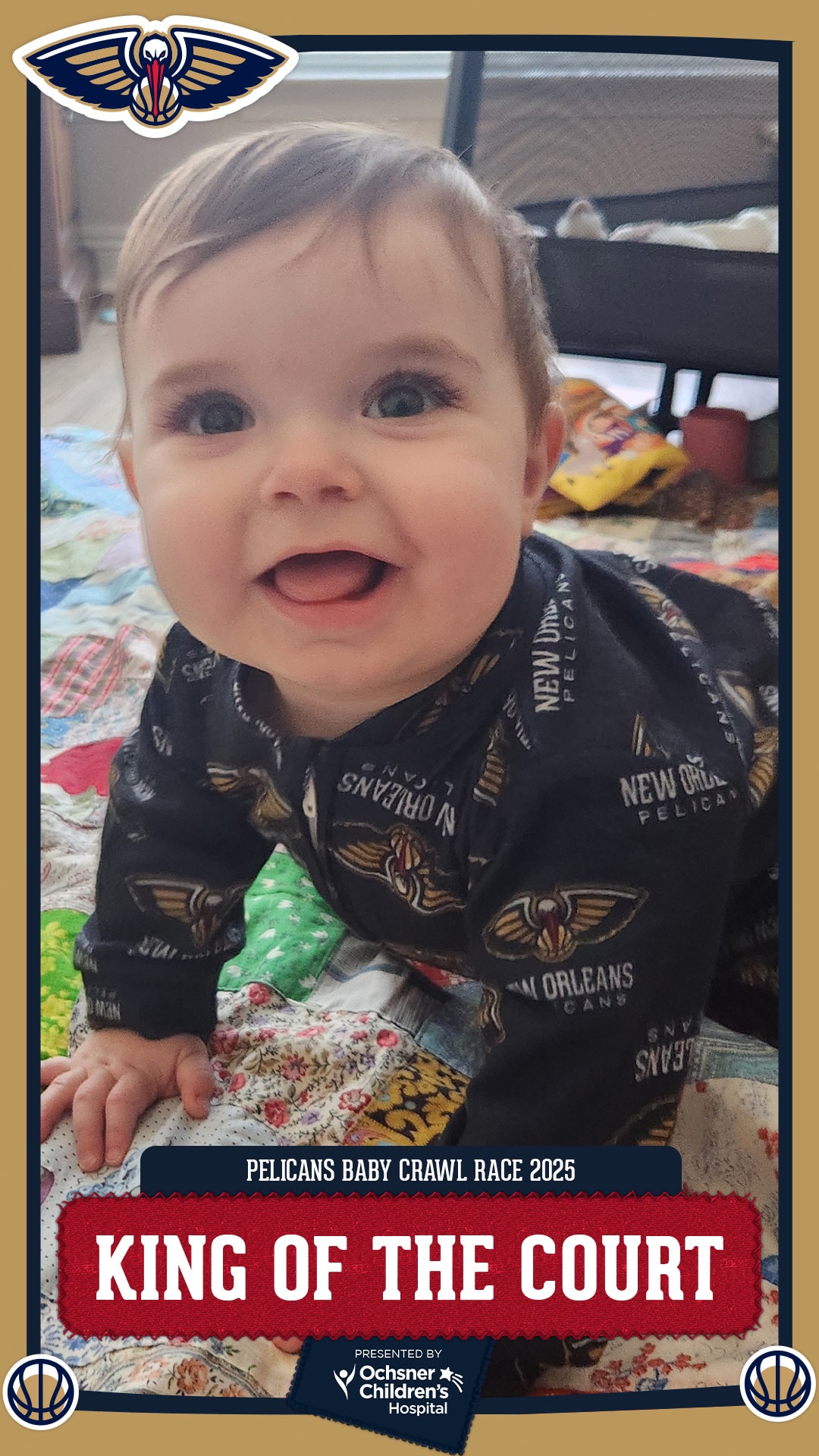 Photos: Meet the 2025 Pelicans Baby Crawl Race Contestants | New ...