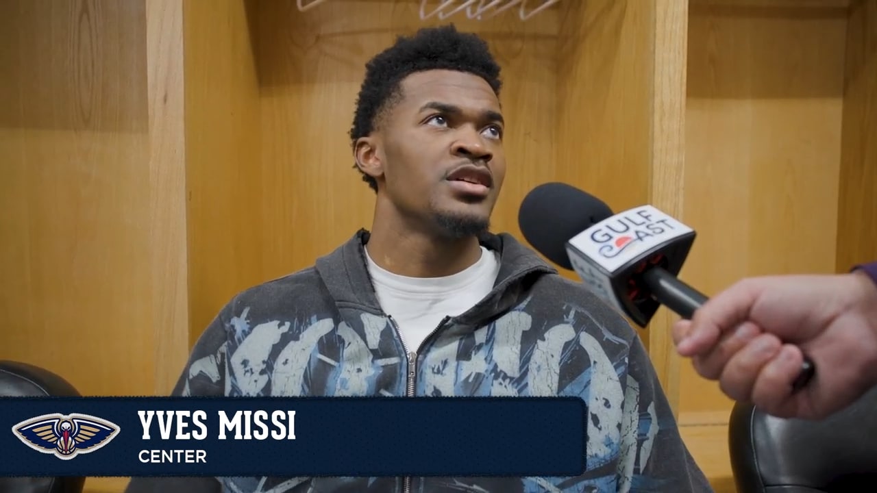 Yves Missi on consistency, team lineup | Pelicans-Thunder Postgame ...