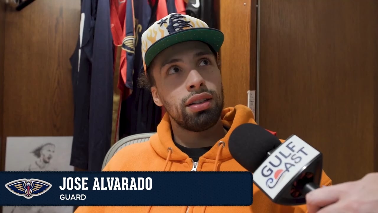 Jose Alvarado on his starting role, Bruce Brown addition | Pelicans ...