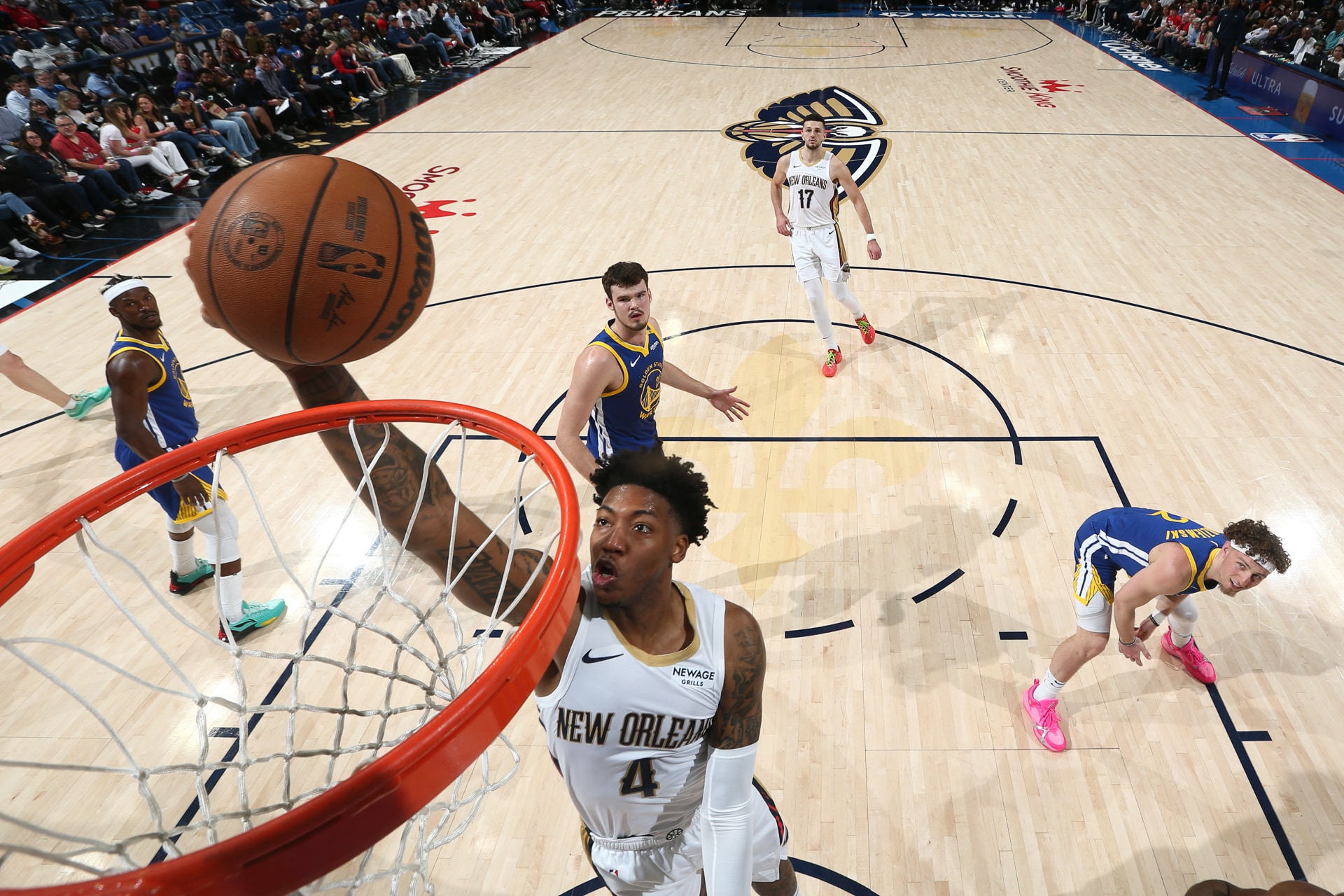 Photos: Pelicans vs. Warriors | Game Action 3/28/25 | New Orleans Pelicans