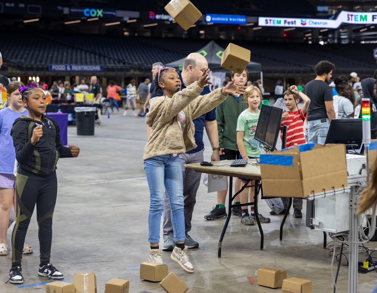 New Orleans Pelicans and Saints, Chevron host 2025 STEM Fest in Caesars ...