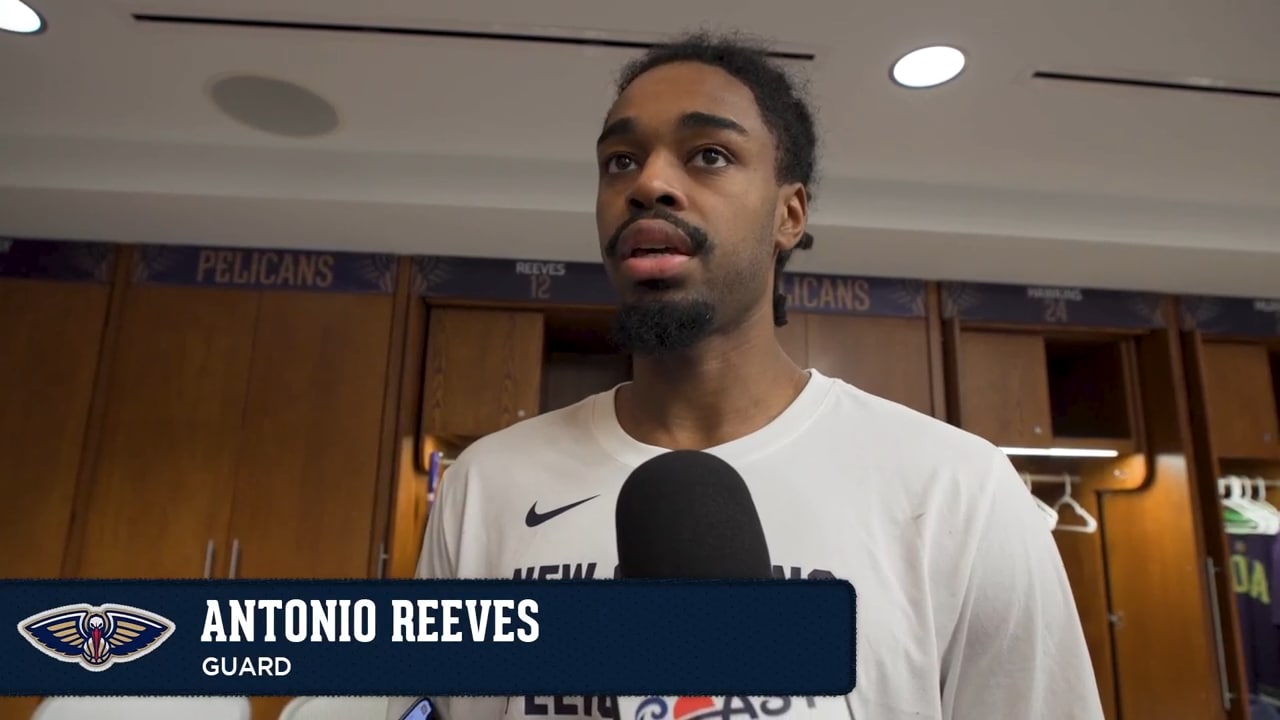 Antonio Reeves | Pelicans-Grizzlies Postgame Interview 3/9/25