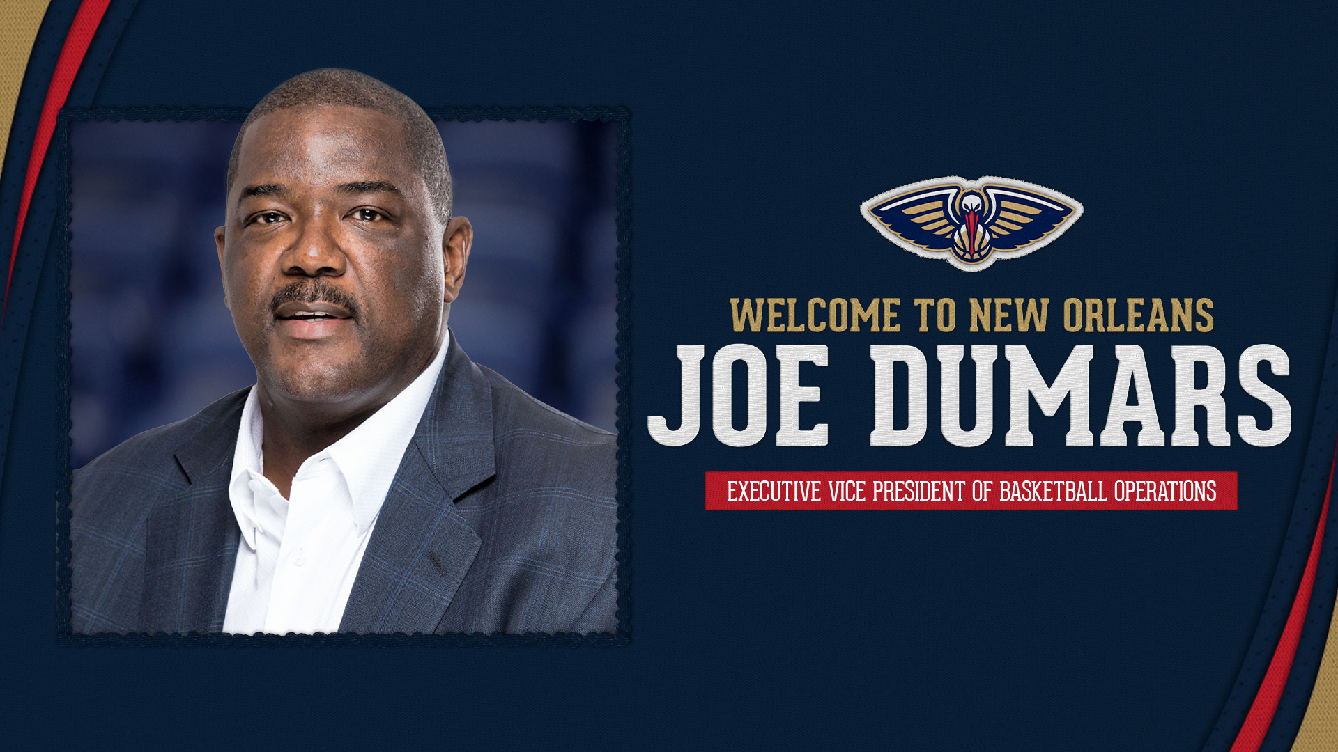 New Orleans Pelicans governor Gayle Benson names Joe Dumars as ...