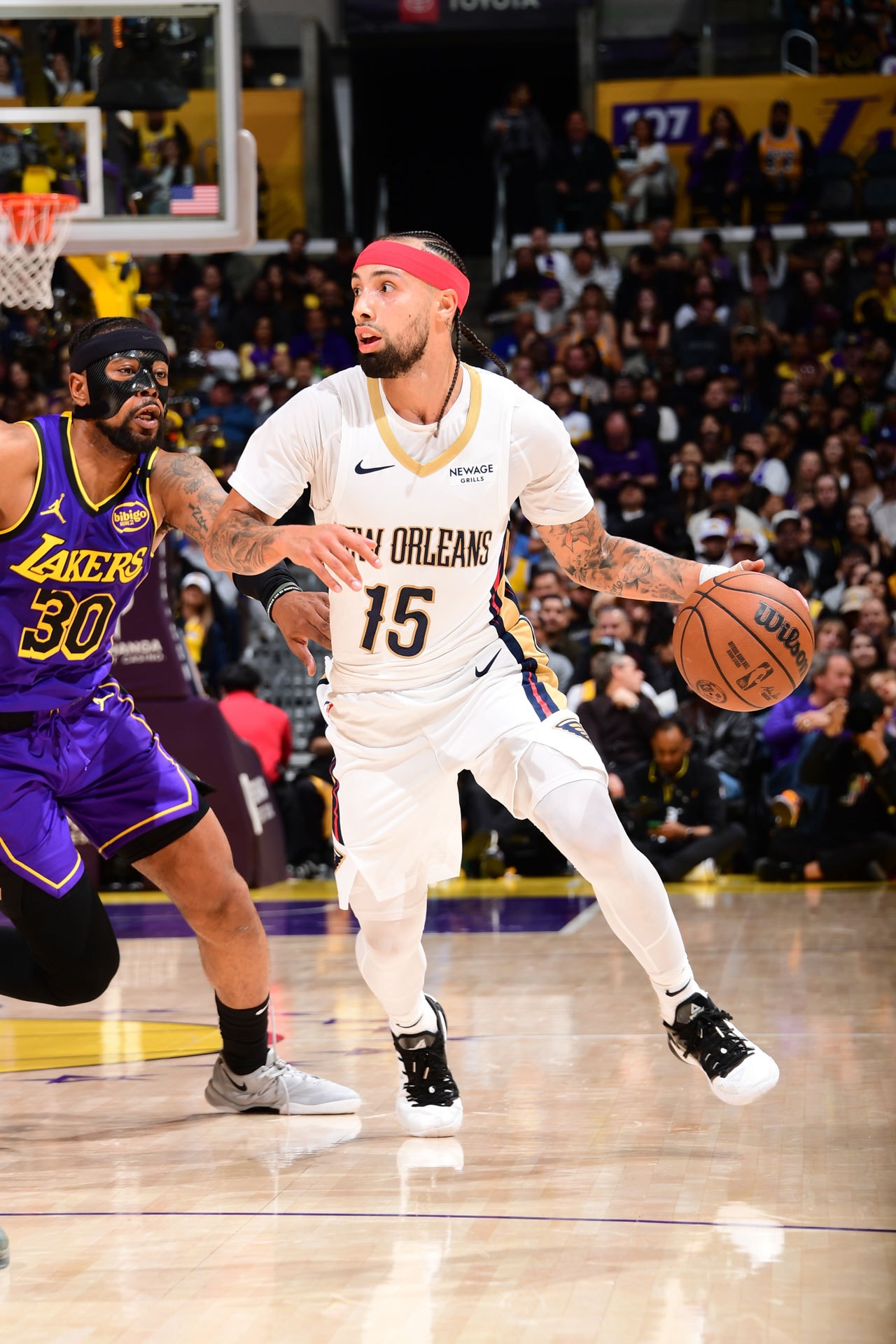 Photos: Pelicans at Lakers | Game Action 4/4/25 | New Orleans Pelicans