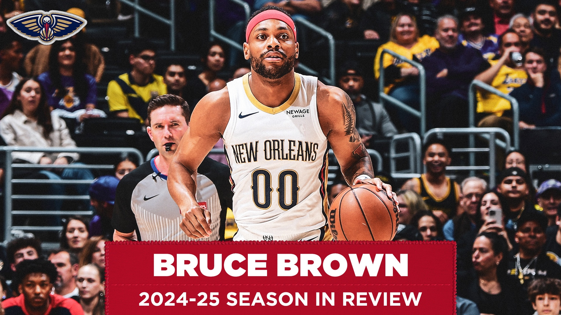Bruce Brown 2024-25 Recap | Pelicans Highlights & Stats