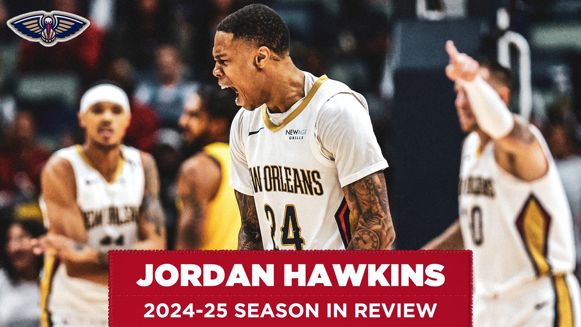 Jordan Hawkins 2024-25 Recap | Pelicans Highlights & Stats