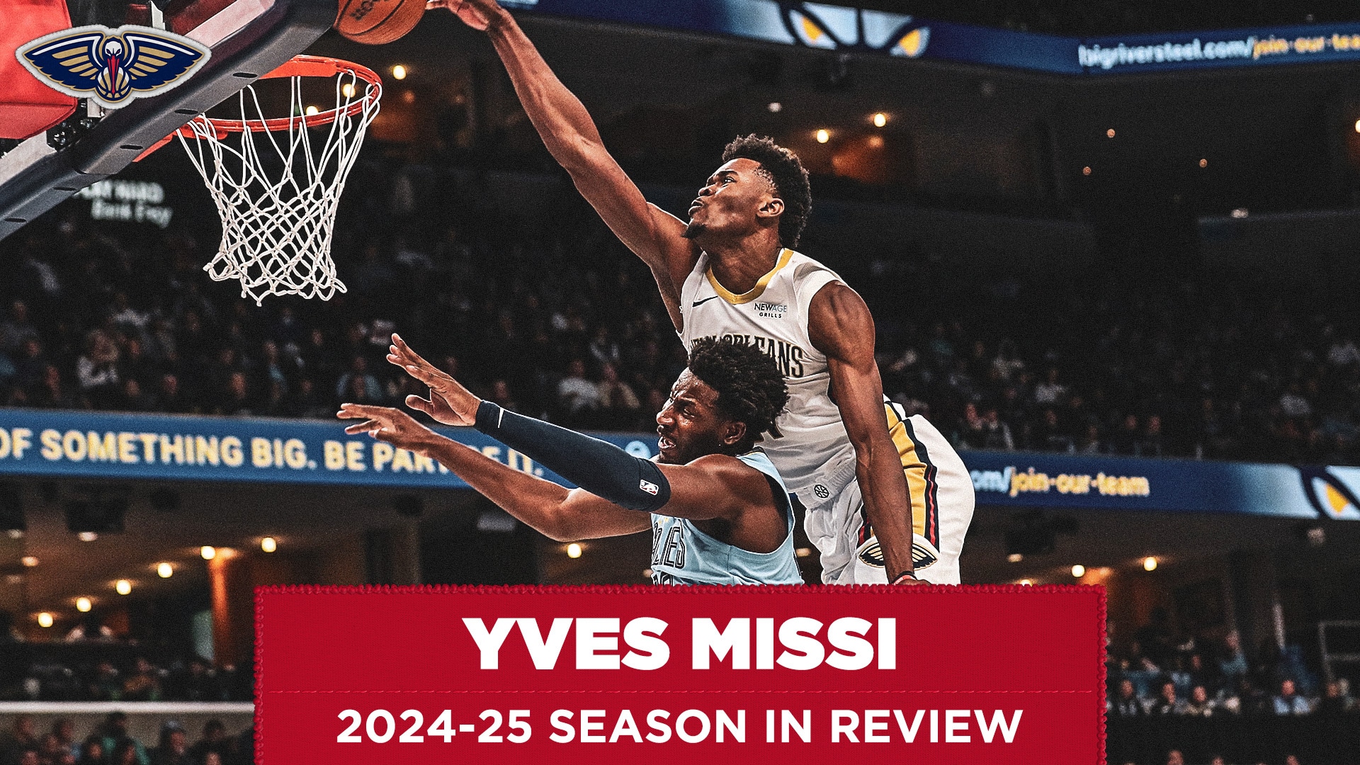 Yves Missi 2024-25 Recap | Pelicans Highlights & Stats