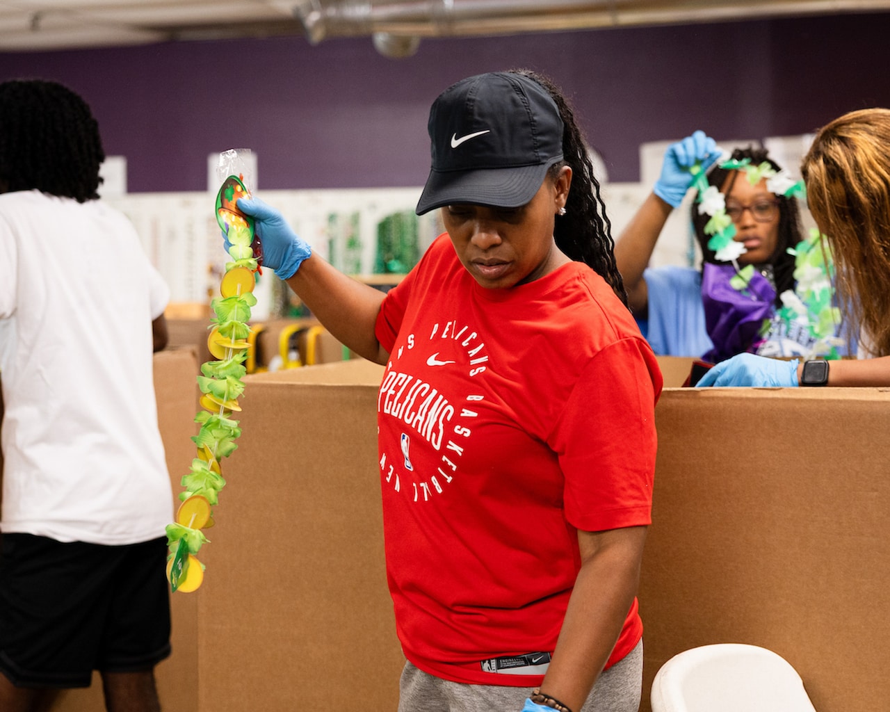 Photos: Pelicans, Ochsner host Day of Service at Arc Greater New ...