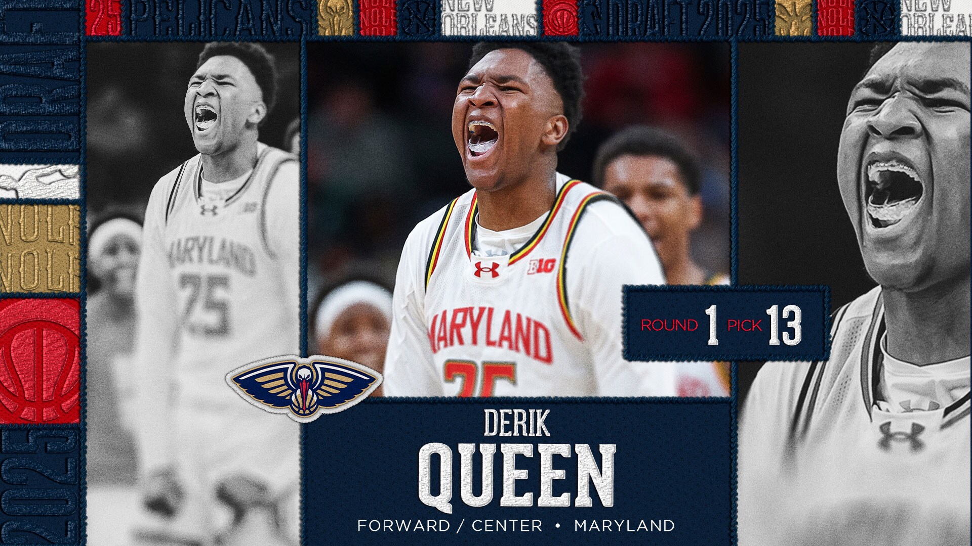 Pelicans acquire draft rights to Derik Queen | New Orleans Pelicans