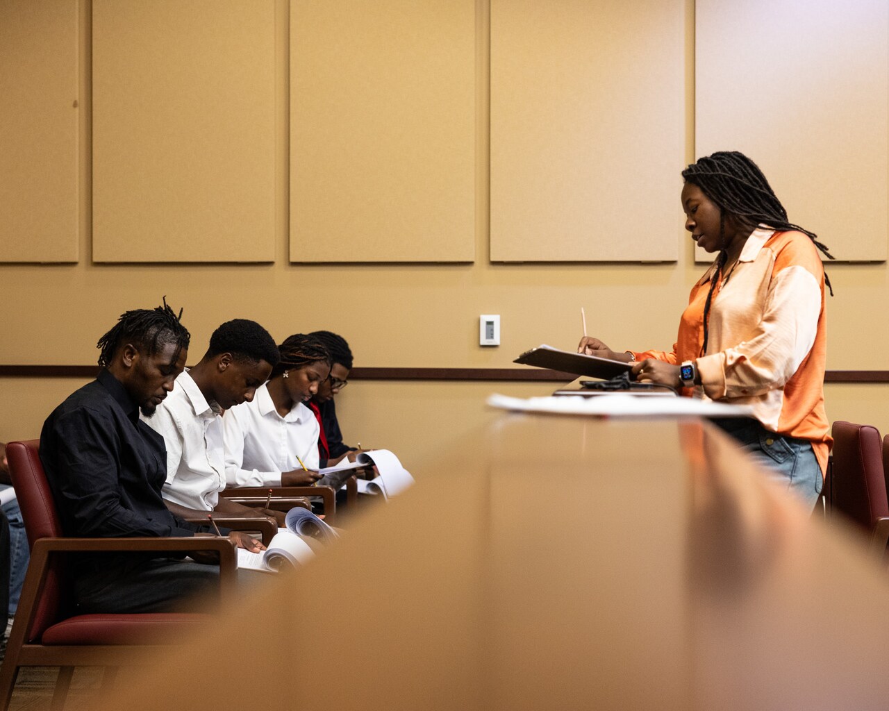 Photos: Pelicans, SBSB Eastham joined Careers in the Courtroom: Teen Court program | New Orleans ...