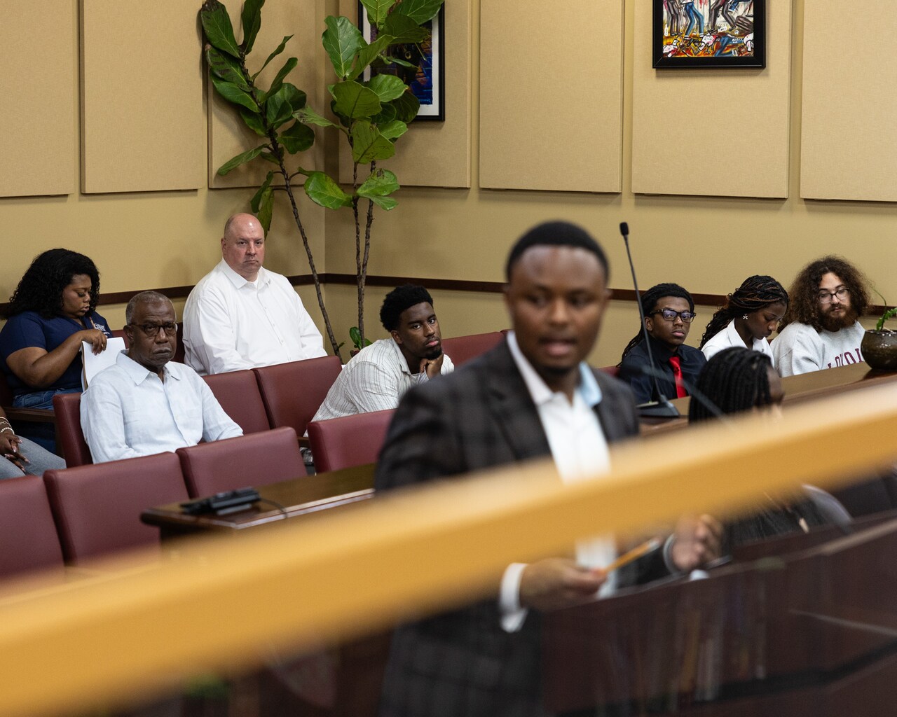 Photos: Pelicans, SBSB Eastham joined Careers in the Courtroom: Teen Court program | New Orleans ...