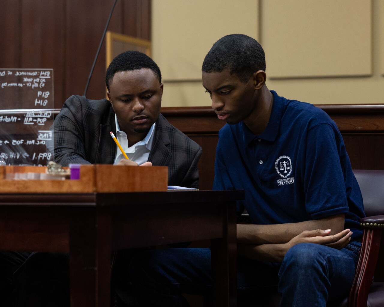 Photos: Pelicans, SBSB Eastham joined Careers in the Courtroom: Teen Court program | New Orleans ...
