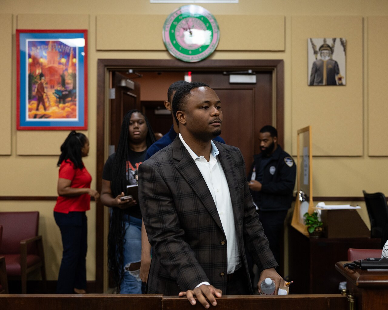 Photos: Pelicans, SBSB Eastham joined Careers in the Courtroom: Teen Court program | New Orleans ...