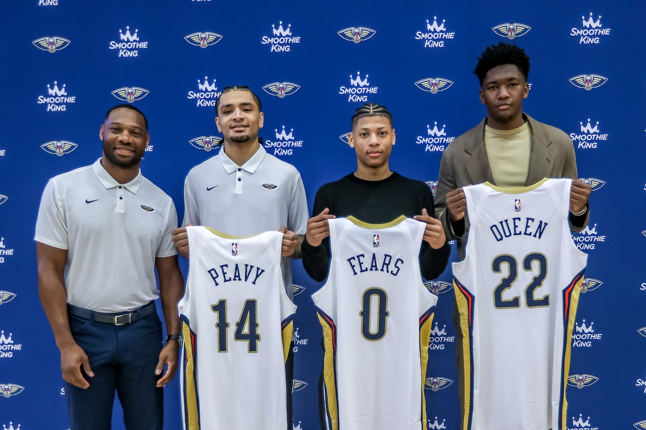 Pelicans 2025 draft class brings basketball IQ, winning backgrounds ...